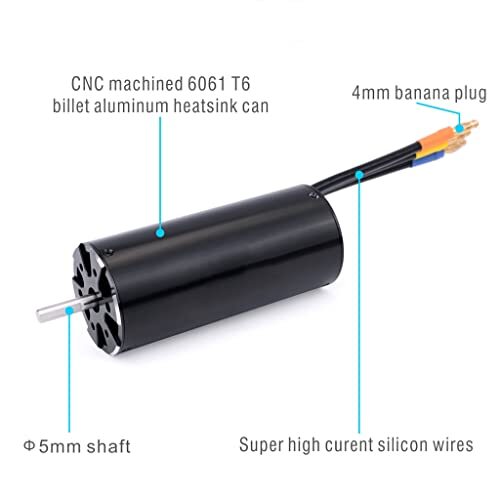 Replacement 4092 Brushless Motor with Water Cooling Jacket 920KV ...