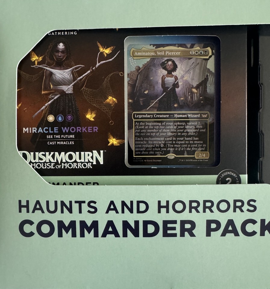 Magic the Gathering Duskmourn Haunts & Horrors Commander Pack | eBay