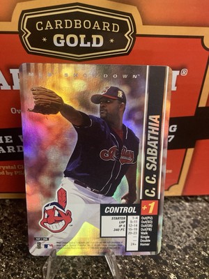 MLB Showdown 2002 CC Sabathia #107 Base Set Foil! VG Condition! | eBay