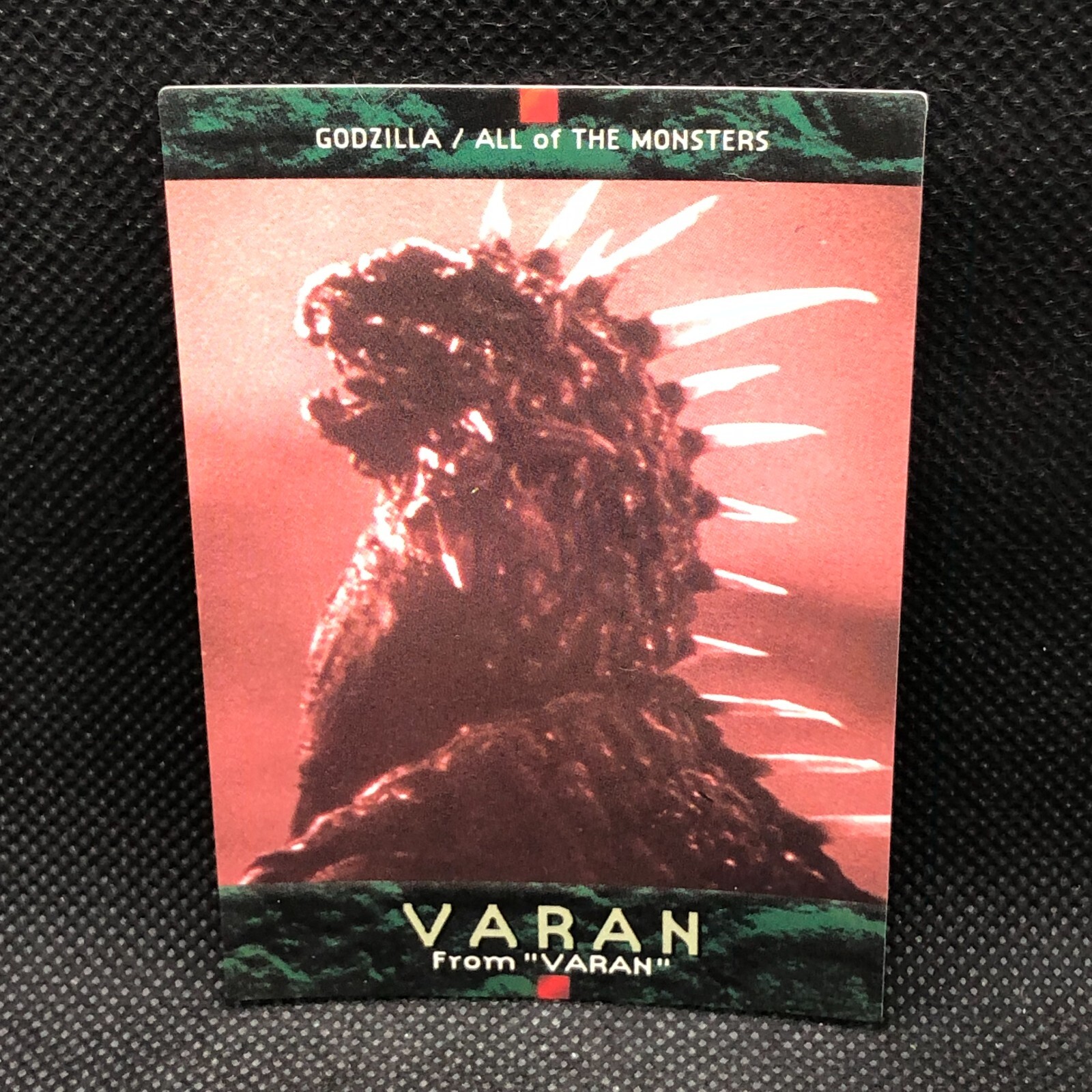 VARAN Godzilla Card TCG No.6 Toho Movie BANDAI 1996 1ST ED Japanese ...