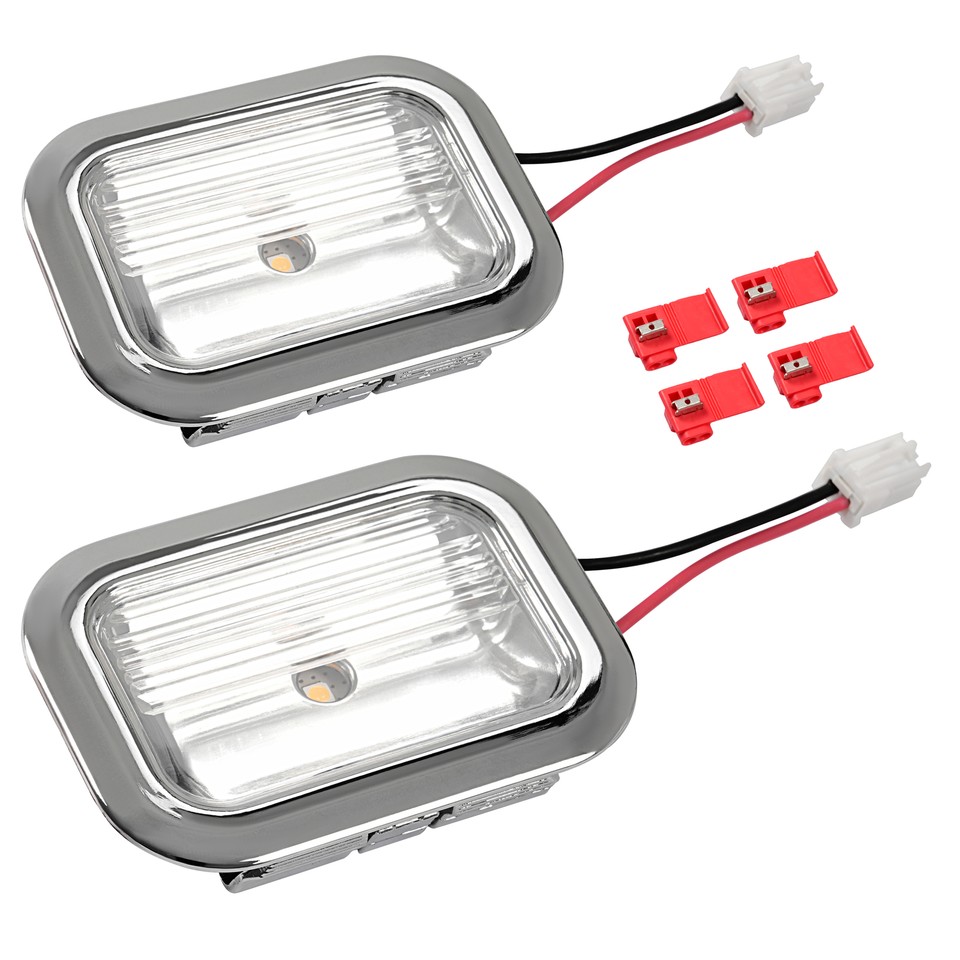 2 pcs Refrigerator LED Light Module Assembly For Whirlpool W11462342 ...