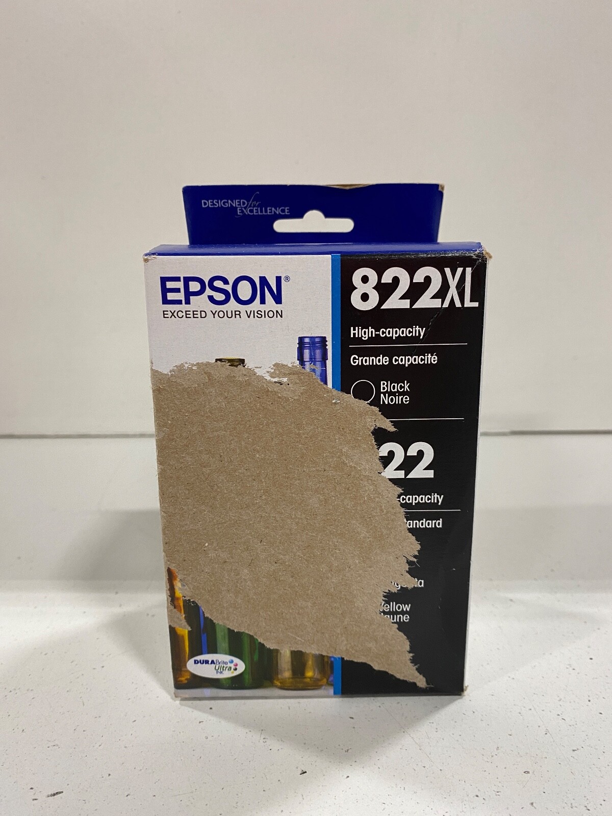 Epson - T822XL/T822 4-Pack High-Yield Black/Standard Capacity Multi Ink ...