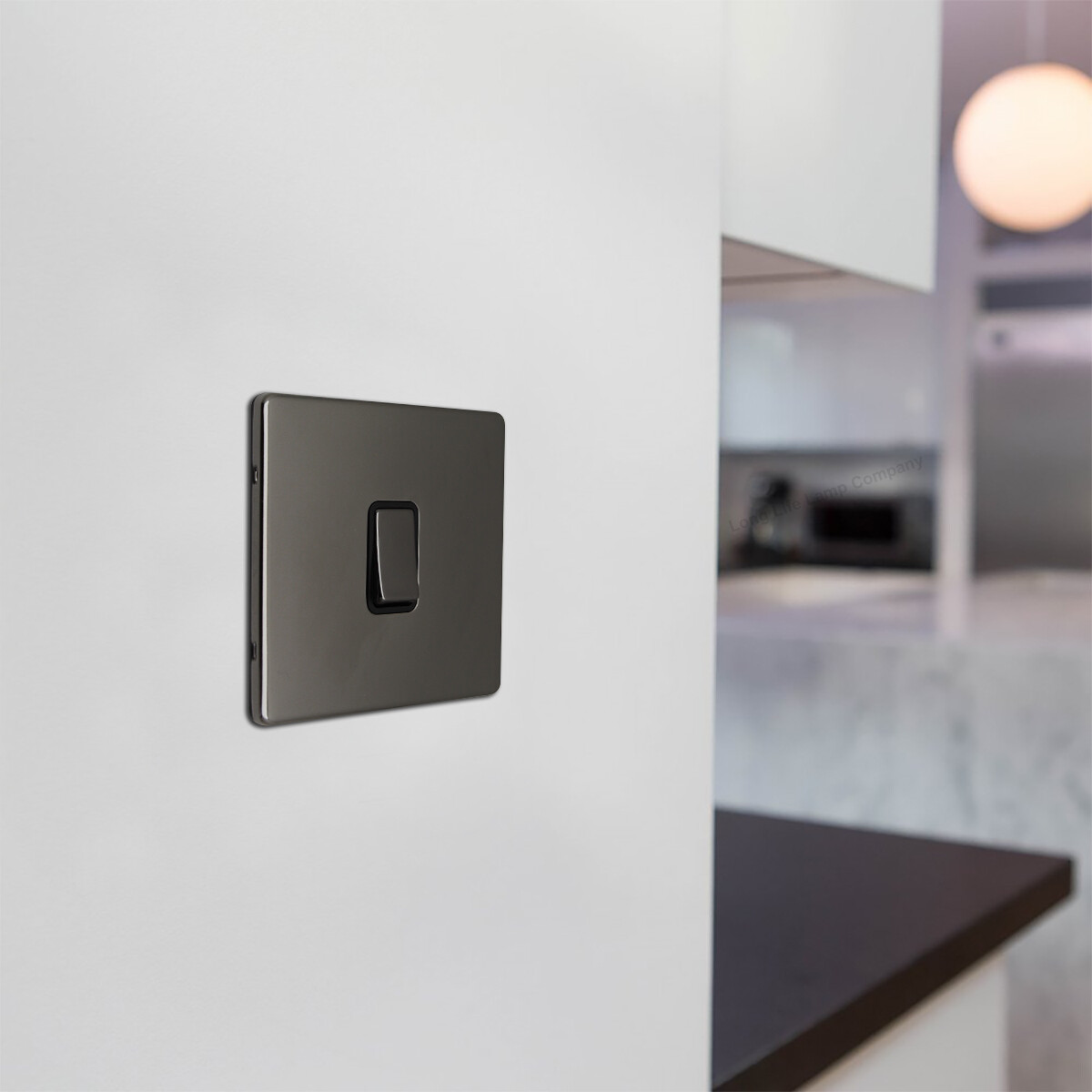 Single Intermediate Light Switch 1 Gang Wall On/Off Switch Slimline ...