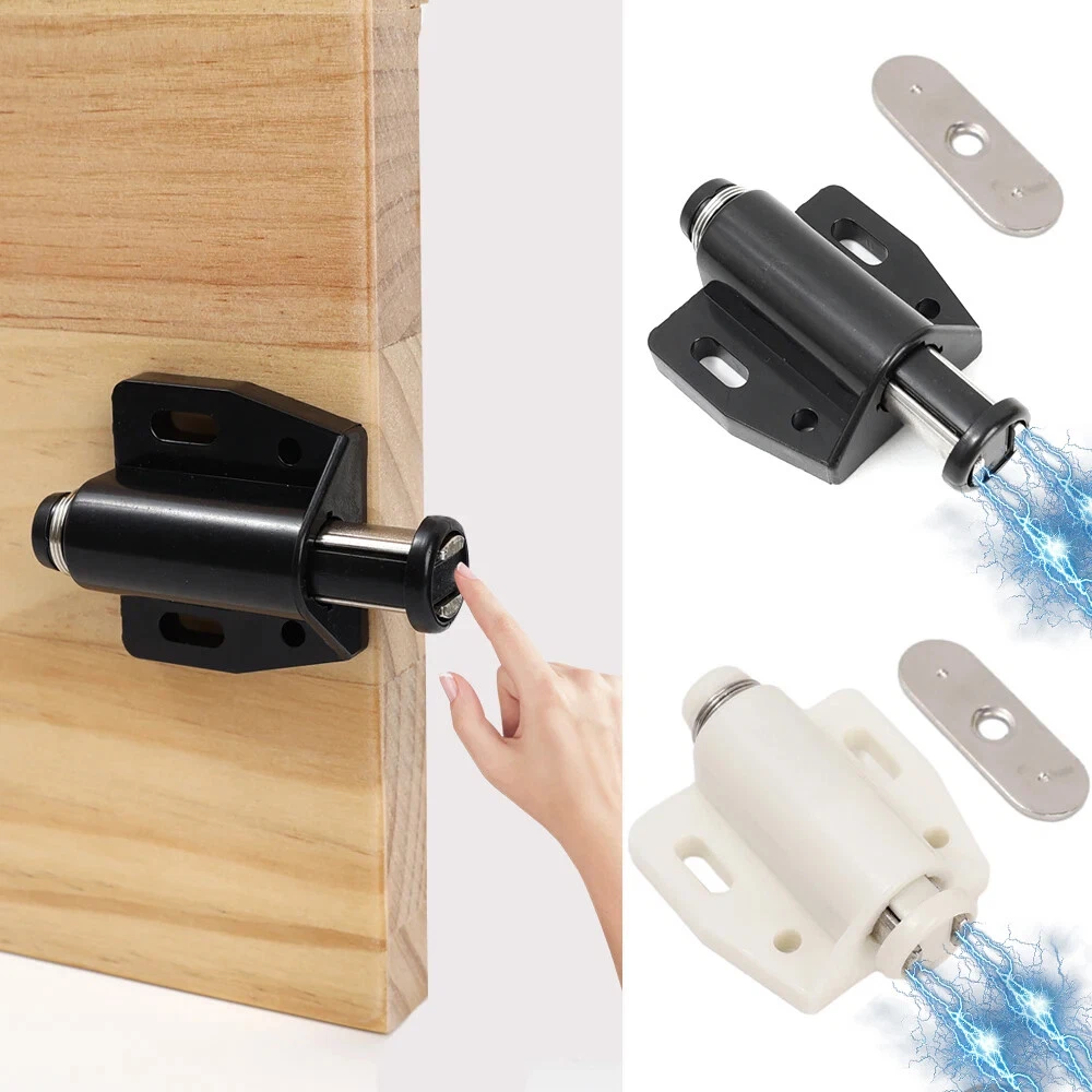 Magnetic Pressure Touch Latch For Cabinet Doors | Cabinets Matttroy