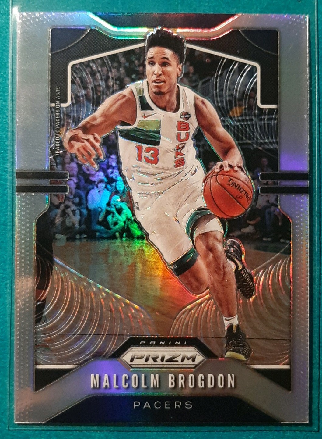 2019-20 PANINI PRIZM PRIZMS SILVER MALCOLM BROGDON #232 INDIANA PACERS | eBay