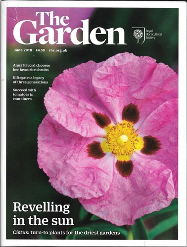 RHS THE GARDEN Magazine - June 2018 | eBay