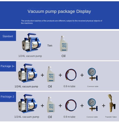 RS Series Rotary Vane Vacuum Pumps Small Vacuum Pumping Pumps Filter ...