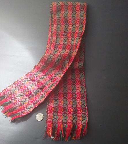 Dhaka Khada Nepal Scarf 48" Long 5" Wide | eBay