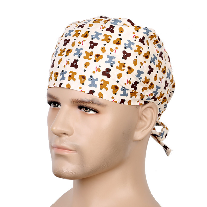 Clinic Medical Hat Doctor Surgical Print Women and Man Working Cap ...