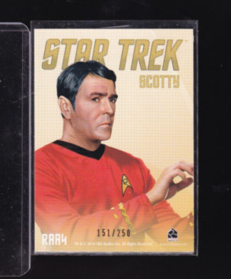 Star Trek TOS Portfolio Prints Gold Alternate Crew Portrait RAA4 151/ ...