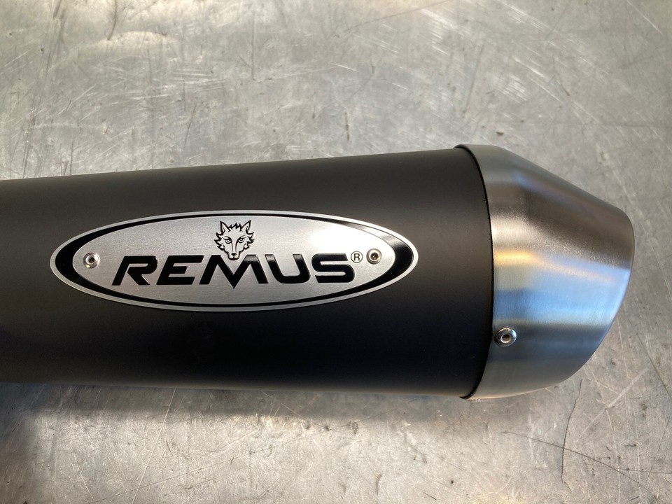 NEW! REMUS Titanium PowerCone Left Muffler 60mm Inlet BMW KTM Triumph ...