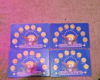 32 Pc 1992 Shell Oil USA Presidential Coins Brass Tokens Sets | eBay