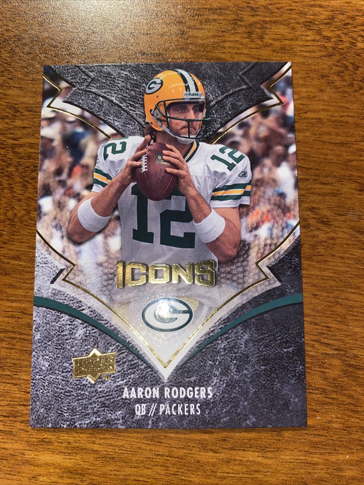 Aaron Rodgers 2008 Upper Deck ICONS Card #5. Green Bay Packers | eBay