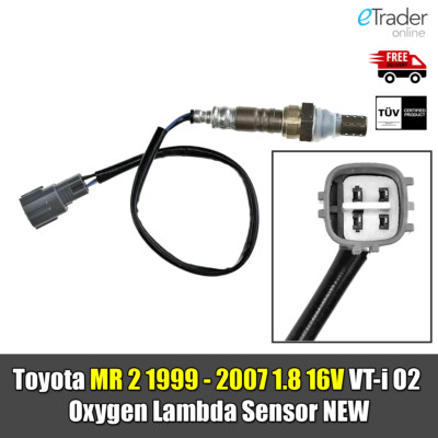 For Toyota MR2 1999-2007 1.8 16V VT-i O2 Oxygen Lambda Sensor NEW MR 2 ...