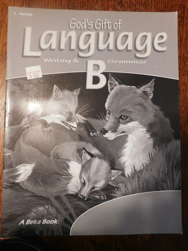 A BEKA GOD'S GIFT OF LANGUAGE B, TEST KEY GRADE 5 | eBay