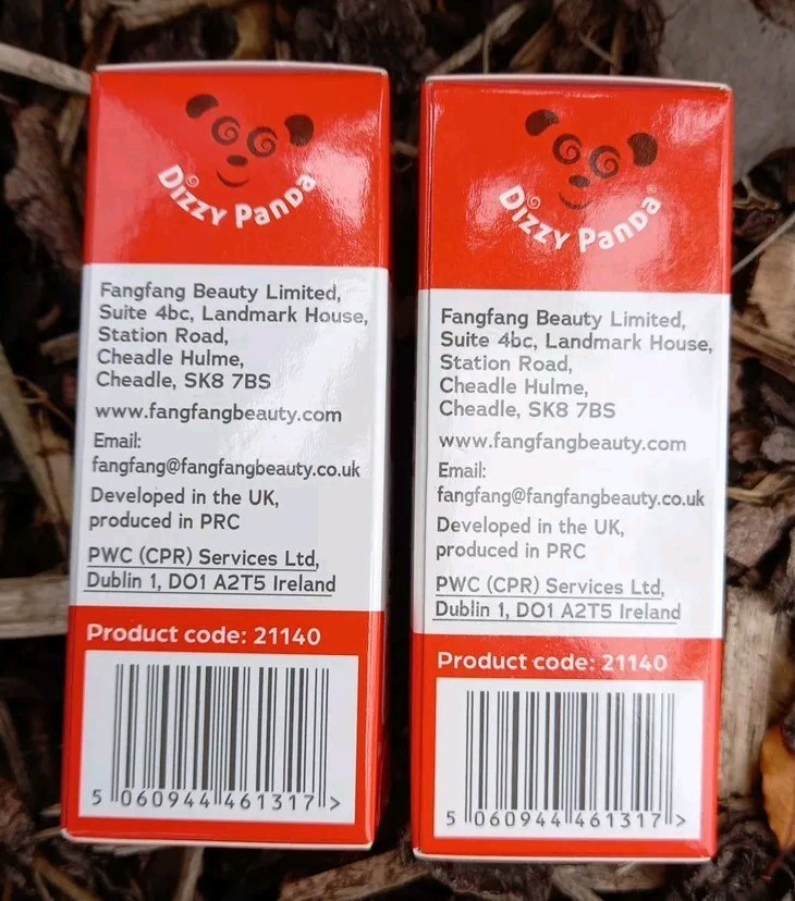 Dizzy Panda Brightening Facial Oil Vitamin C Omaga 6 & 9 Plant Extract ...