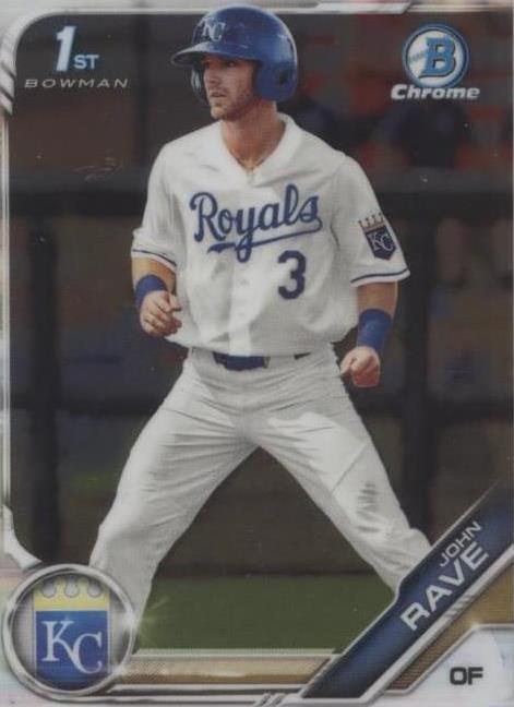 2019 Bowman Draft - Chrome John Rave #BDC-144 (RC) for sale online | eBay