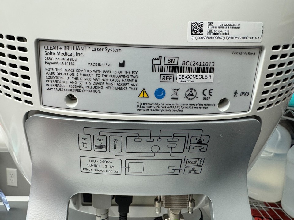 Used Solta Clear + Brilliant Laser, Standard and Permea handpieces | eBay