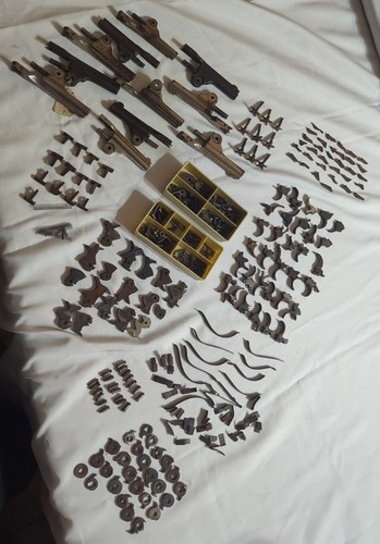 BULK LOT OF MISC Revolver Pistol, MIXED MISC PARTS Springs, Pins+++++ # ...