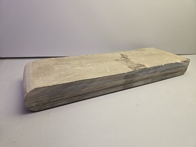 Natural Stone Slate Bull Nose Pool Coping Stone 12" x 4" x 1-1/2" Frost ...