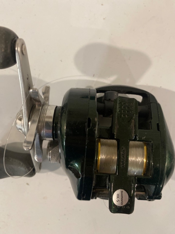 Shimano Curado 200e7 bait casting reel. Bass fishing reel. High speed ...