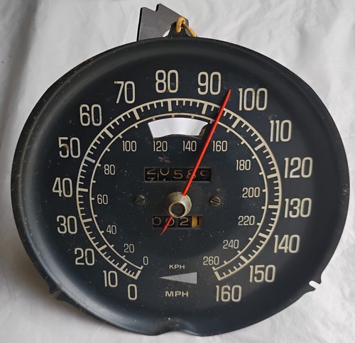Vintage 1972-1974 Corvette Speedometer, Untested | eBay