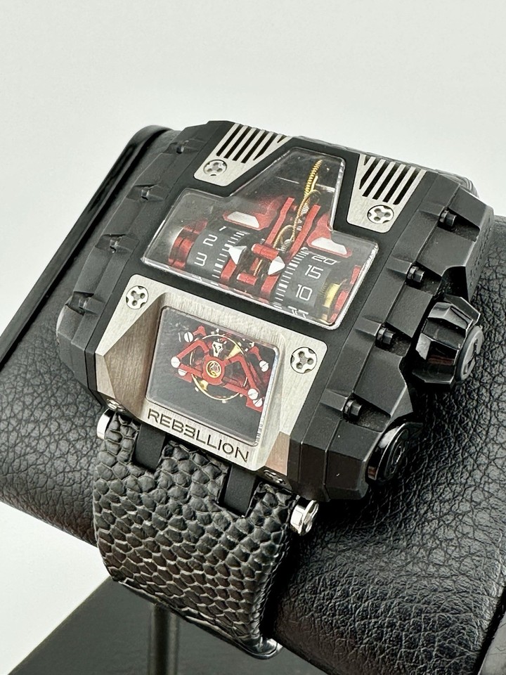 REBELLION T-1000 Gotham Limited Edition Swiss 1000 Hour Power Reserve ...