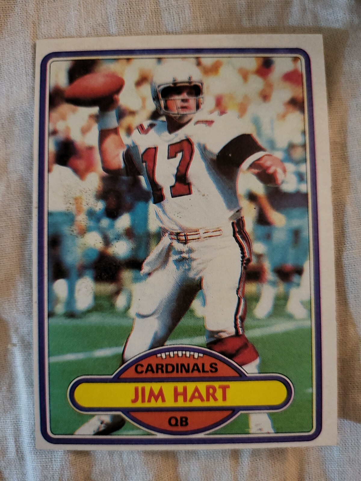 1980 Topps Jim Hart NRMT card #253 | eBay