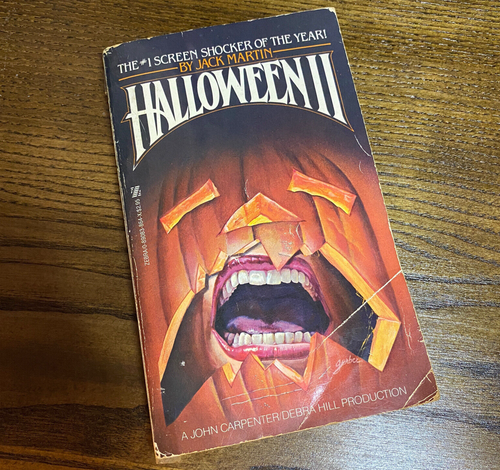HALLOWEEN II 2 Paperback Movie Tie-In Horror Jack Martin Zebra Books ...