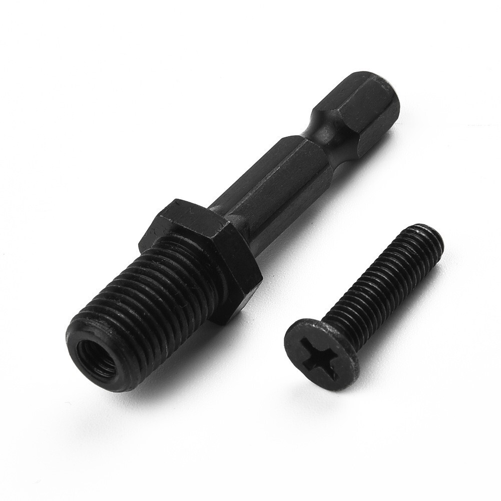 Thread Screw. For Drill Bit Chuck Adapter Drill Chuck Adapter 1/4" Hex ...