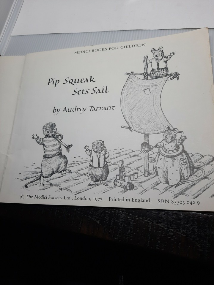 Pip Squeak Sets Sail (Medici Books for Children) by Tarrant, Audrey | eBay