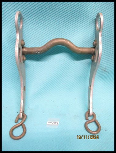 ALUMINUM Metal Nice Antique Hand Made BIT with Nickel Silver Mouth | eBay