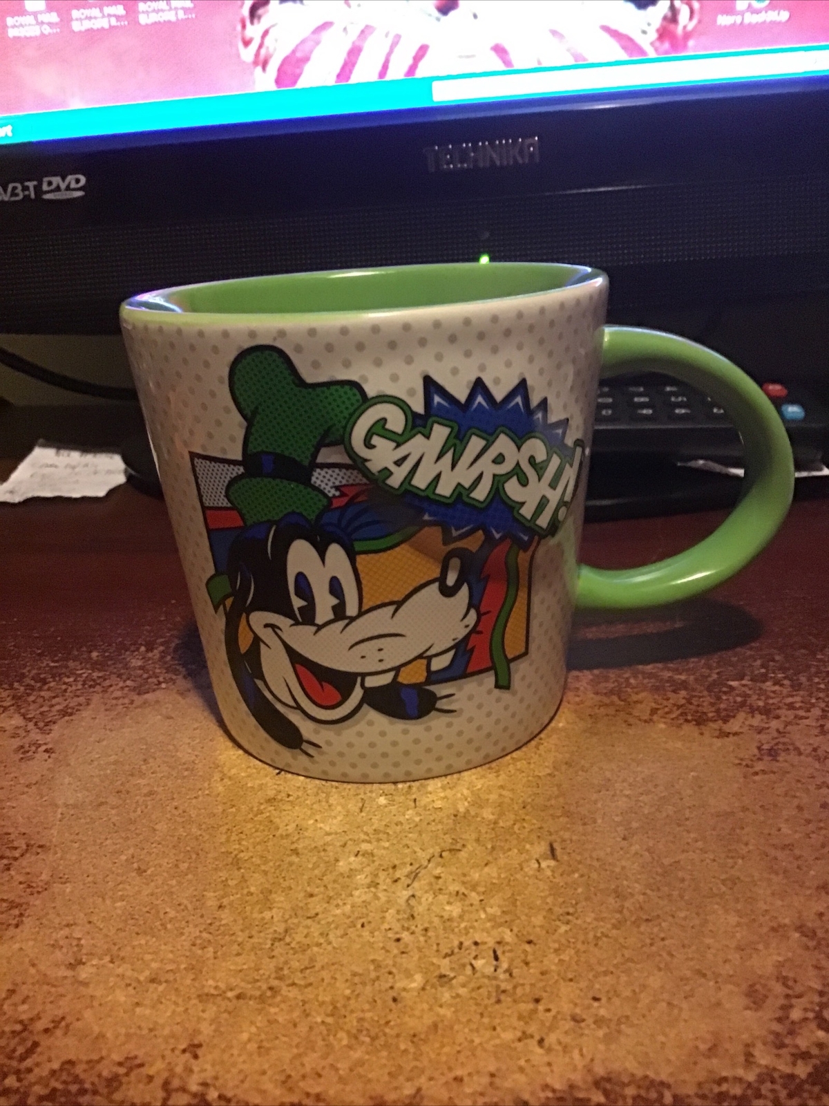 DISNEY GOOFY MUG BIRTHDAY CHRISTMAS | eBay