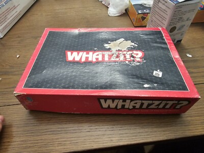 Vintage 1987 Milton Bradley Whatzit? Game | eBay