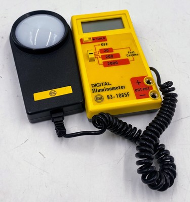 BEHA Digital Illuminometer 93-1065F, Precision Light Measurement | eBay