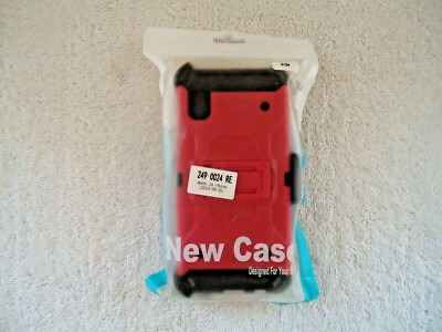 New Case # A10E Red & Black Hybrid Combo Case " GREAT GIFT ITEM " | eBay