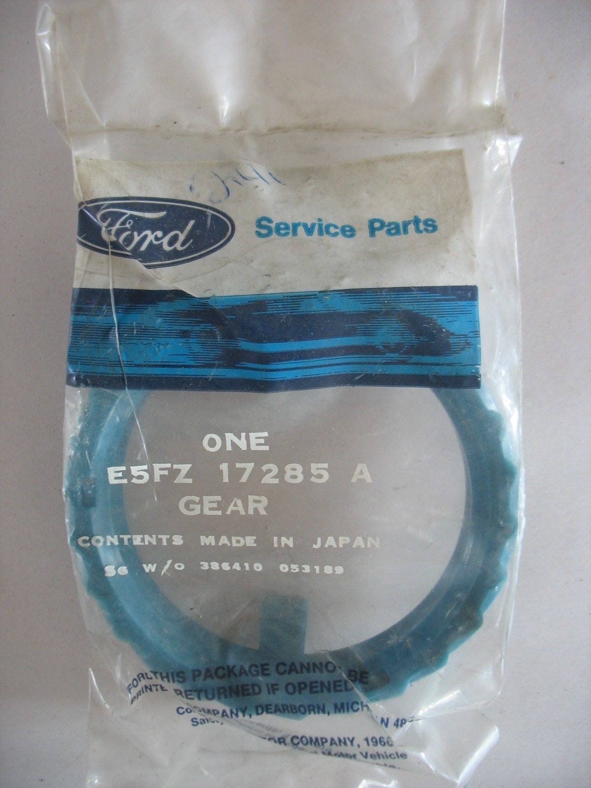 NEW NOS FORD OEM E5FZ-17285-A Transmission Speedometer Drive Gear | eBay