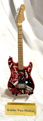 9" GUITAR REPRODUCTION - EDDIE VAN HALEN's FENDER "FRANKENSTRAT ...