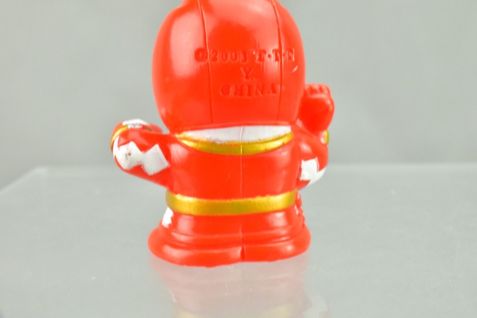 Super Sentai Bakuryuu Abaranger Abare Red Ranger Finger Puppet Mini ...