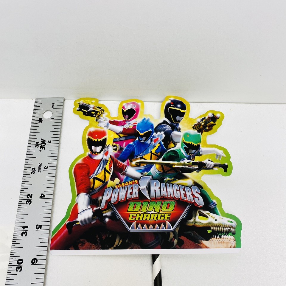 Power Rangers Dino Charge Birthday Party Supplies 2 Cake & 24 Cupcake ...