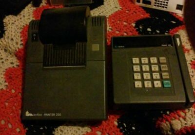 VeriFone TRANZ 330 Credit Card Terminal w Printer 250 & 2 AC Adapters ...