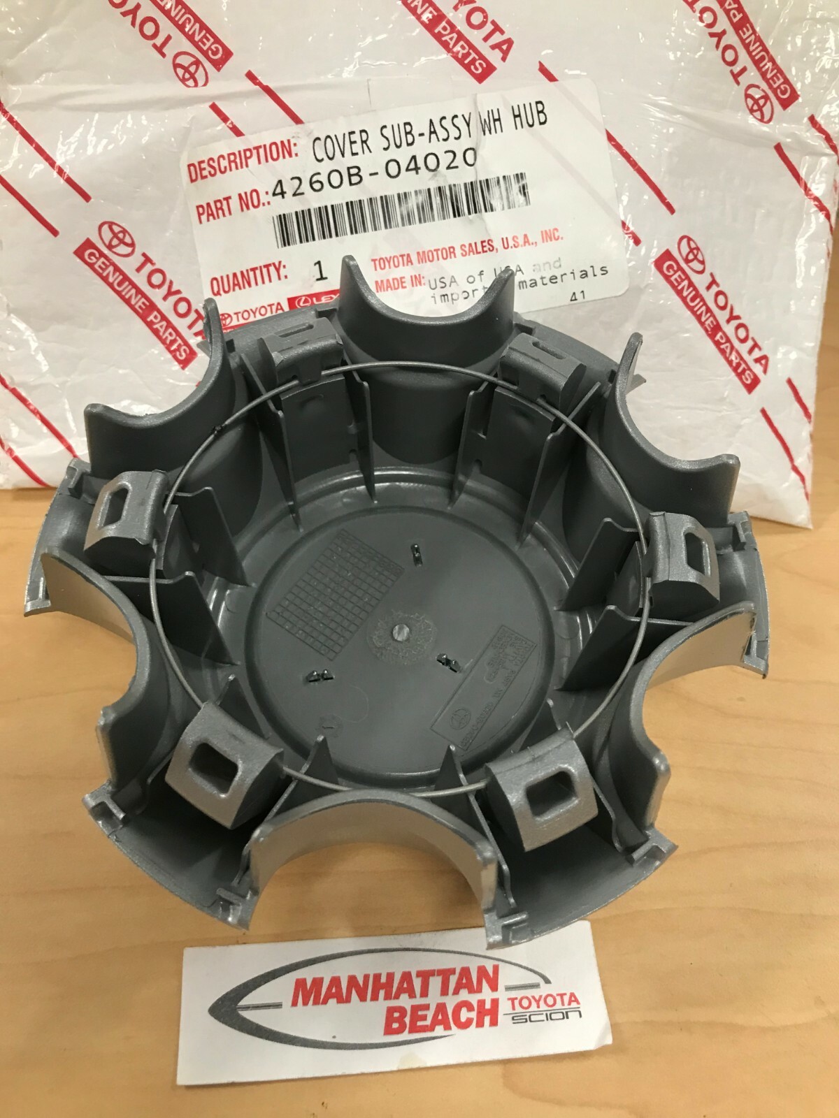 09-15 TACOMA 17" WHEEL CENTER CAP 4260B-04020 GENUINE TOYOTA NEW | eBay