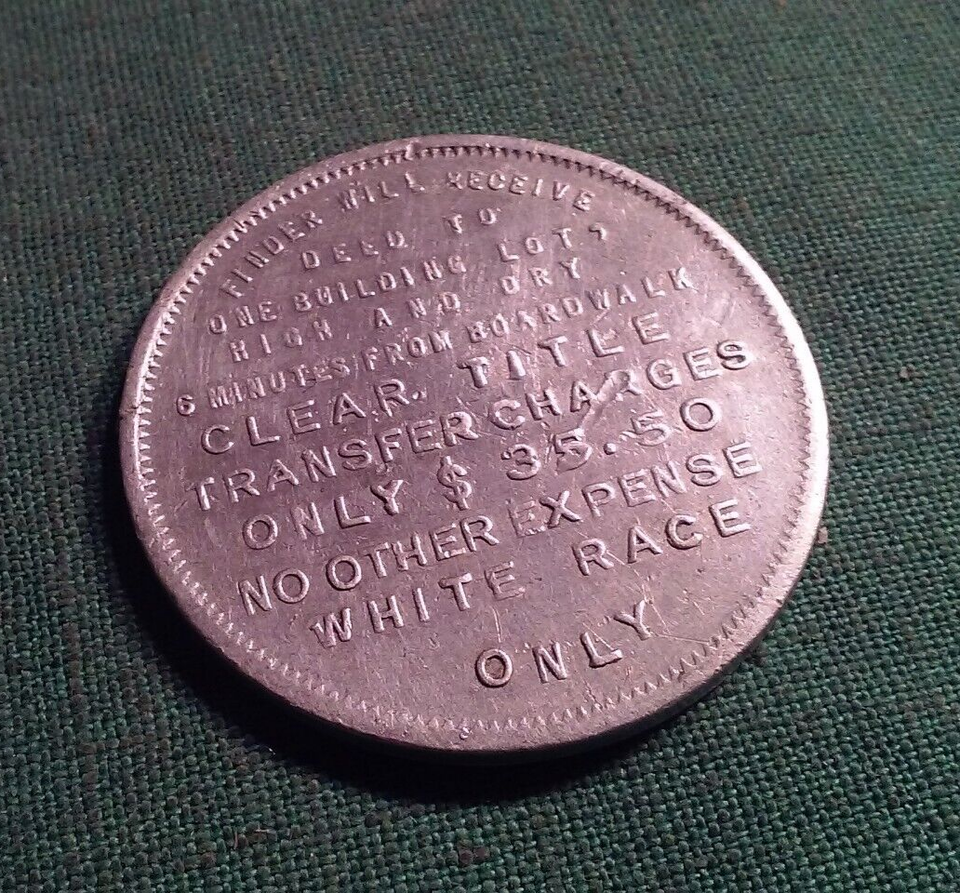 KOCH Corporation LOT DEED OFFER Aluminum TOKEN COIN Colonial Trust Bld ...