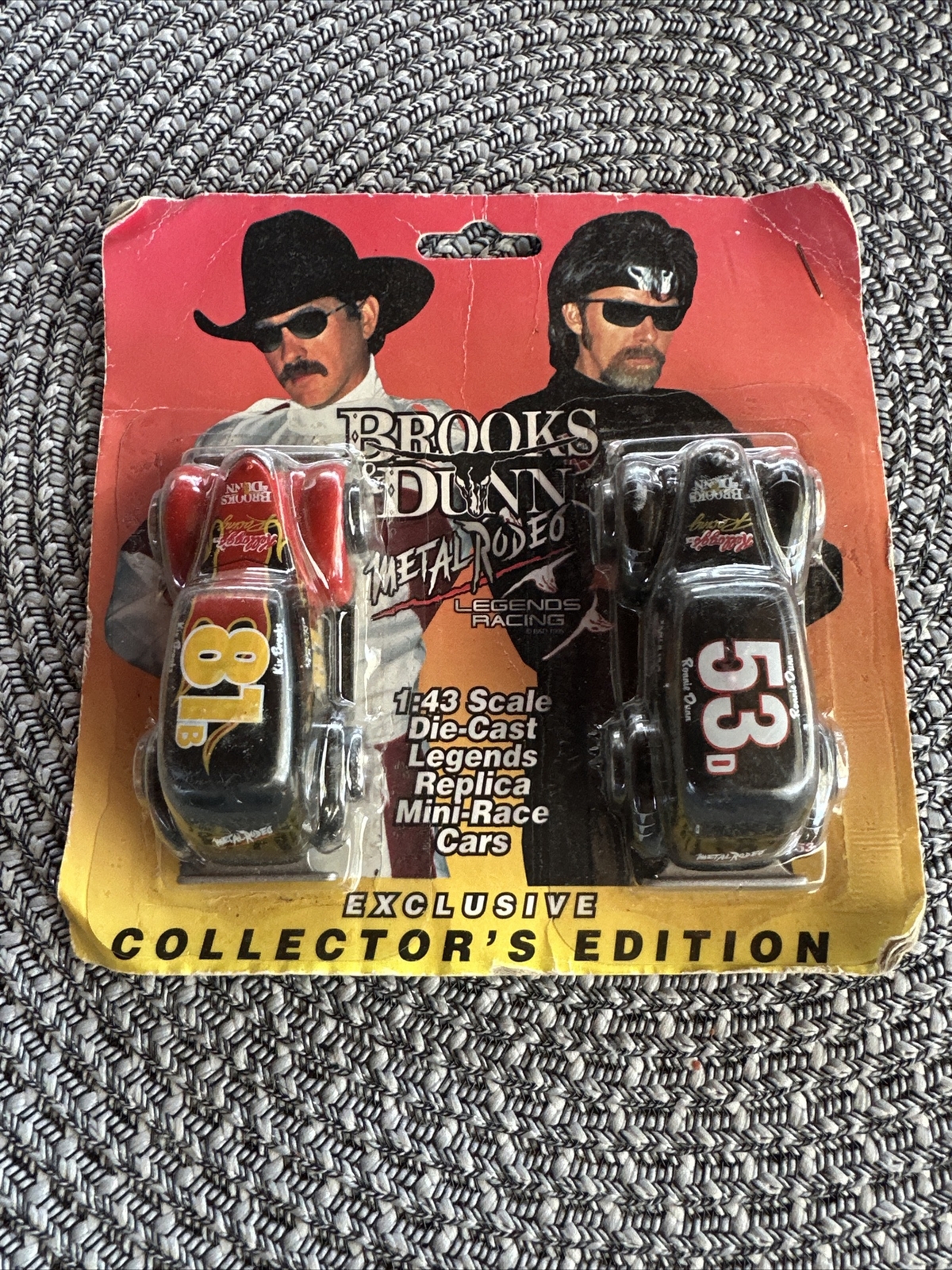 Brooks & Dunn Metal Rodeo Legends Racing 1:43 Diecast Race Cars B&D | eBay