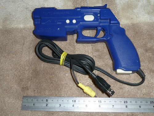 SONY PLAYSTATION PS2 OFFICIAL NAMCO G-CON 2 LIGHT GUN GAME CONTROLLER ...