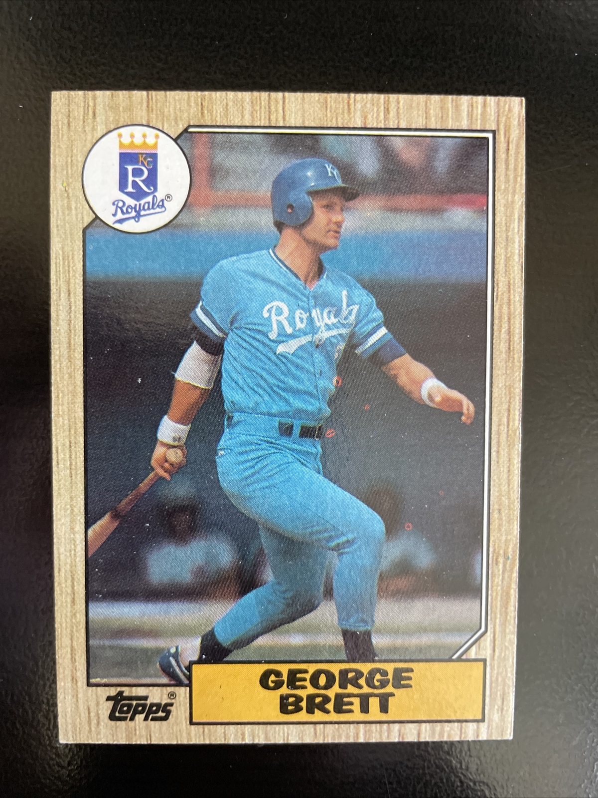 1987 Topps George Brett #400 Multiple Printing Mistakes - Error ...