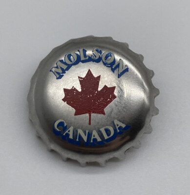 Vintage Molson Canada Beer Cap Pin | eBay