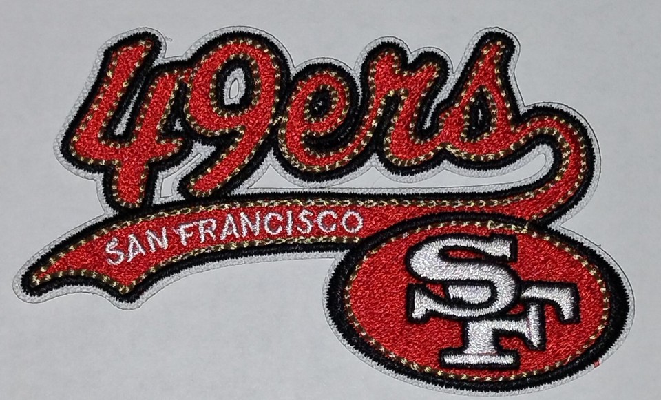 SAN FRANCISCO 49ers IRON ON PATCH | eBay