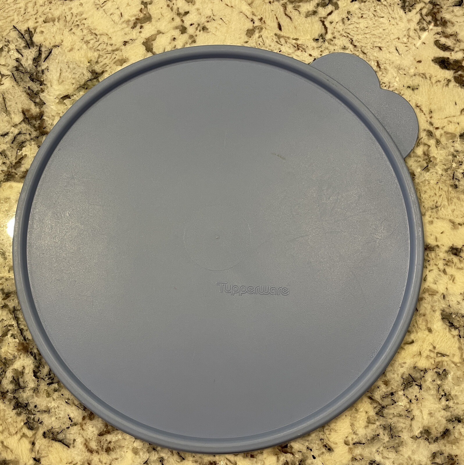 Tupperware #2515A-2 Blue Round Replacement *Lid Only* 9" in diameter ...