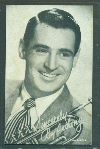 1950'S EXHIBIT ARCADE CARD MUSICIAN ACTOR RAY ANTHONY EX/NM+ SCARCE | eBay